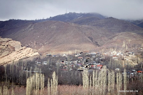 Landscape of Qazvin province in Iran - Global Times