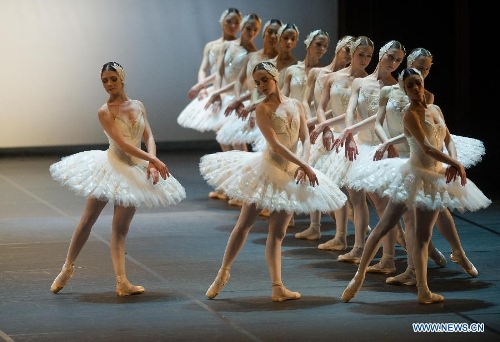Germany's Berlin State Ballet rehearse for debut show in Beijing ...