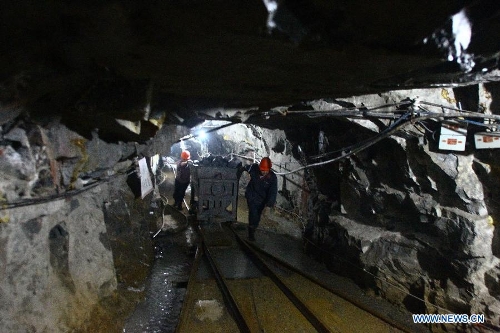 Gold mine in Linqu County,E China - Global Times