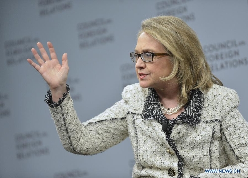 Outgoing US Secretary of State Hillary Clinton delivers final address ...