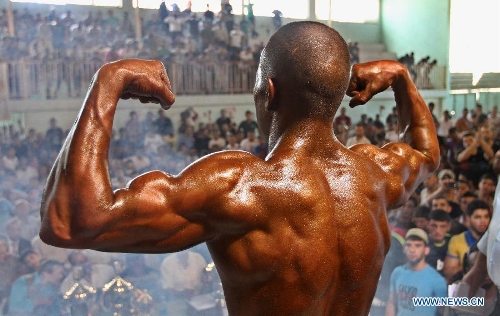 Bodybuilding contest held in West Bank city of Nablus - Global Times
