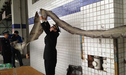 Jiangmen customs uncover rare-animal smuggling case - Global Times