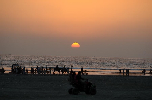 Beautify scenery of Clifton beach in Karachi - Global Times