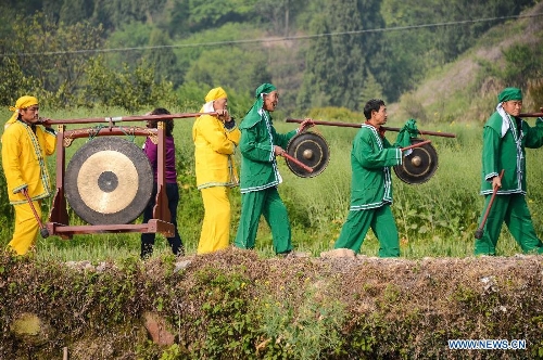 Villagers hold ceremony to worship ancestors in Zhejiang - Global Times