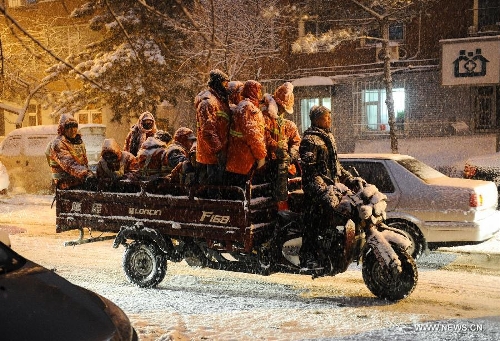 Cold front to bring temperature down in N. China - Global Times