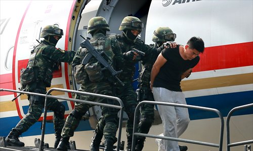 Anti-hijack rehearsal - Global Times