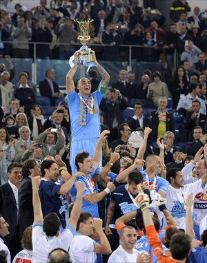 Napoli claim Italian Cup trophy - Global Times