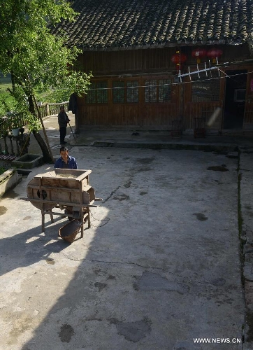 Traditional way of living in C China village - Global Times