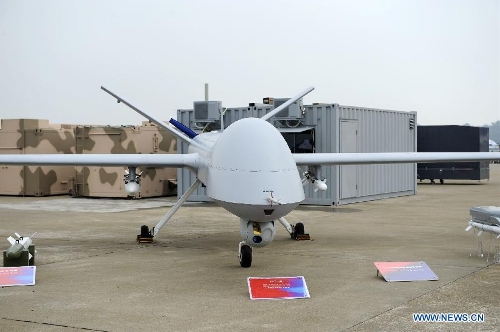 UAVs displayed at Zhuhai air show - Global Times