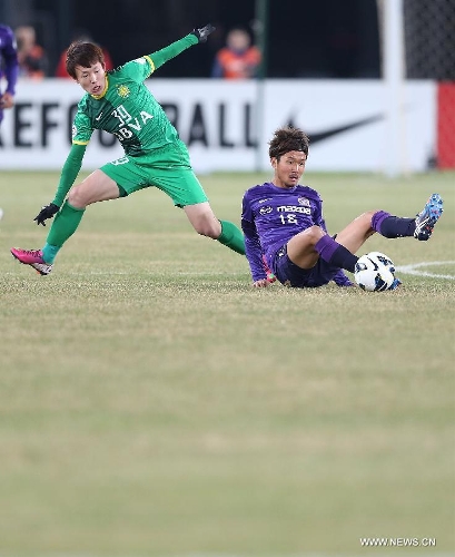 Beijing Guoan beats Hiroshima Sanfrecce 2-1 in AFC Champions League ...