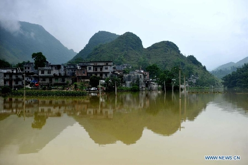 Heavy rain hits China's Guangxi - Global Times