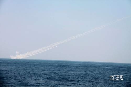 China's North Sea Fleet holds training on missile launch - Global Times