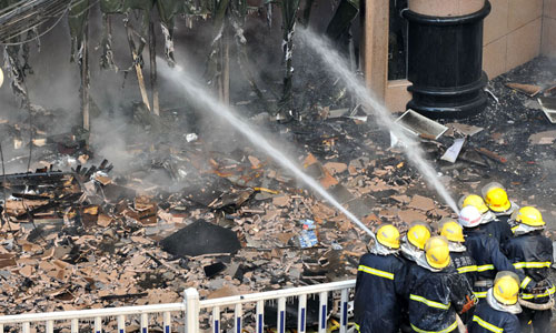 2 dead, 20 injured in NW China building fire - Global Times