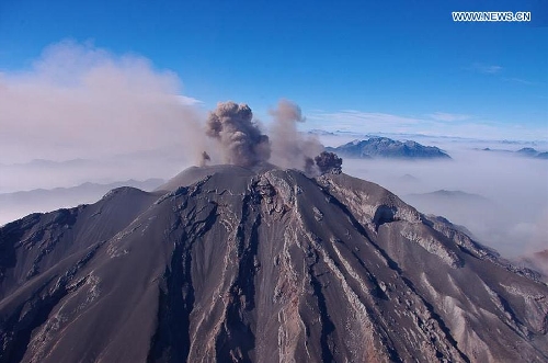 In pics: Aerial view of Calbuco Volcano, Chile - Global Times