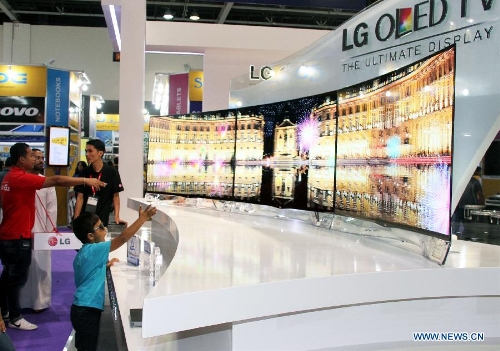 LG presents world's first OLED TV - Global Times