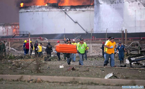 Death toll in Venezuela's refinery blast rises to 26 - Global Times