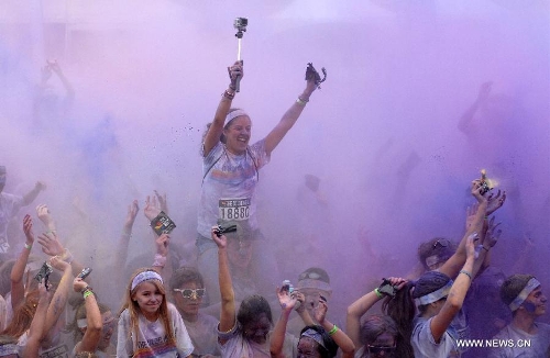 Color Run the happiest 5 km on the planet - Global Times