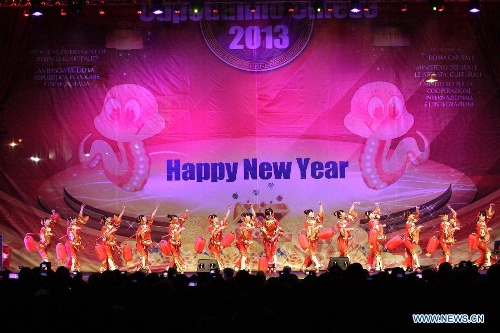 "Happy Spring Festival" celebration held in Rome - Global Times