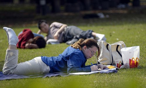 Students behaving badly - Global Times