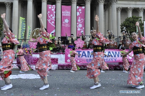 National Cherry Blossom Festival Parade held in Washington D.C ...