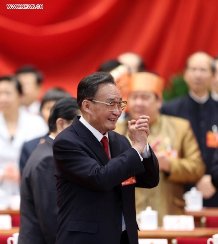 Wu Bangguo delivers NPC work report - Global Times