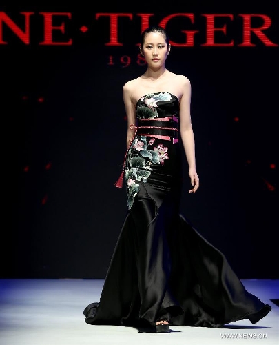 Creations presented at NE · TIGER fashion show in Beijing - Global Times