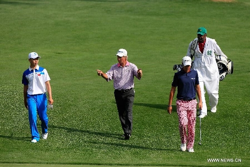 Stars compete at first round of 2013 Masters golf tournament - Global Times