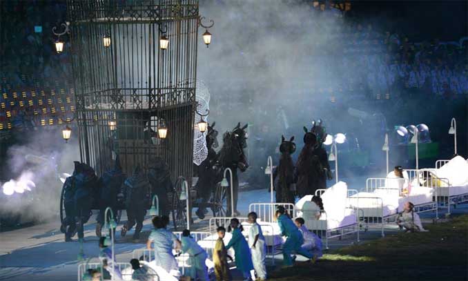 Opening ceremony of London 2012 Olympic Games begins - Global Times