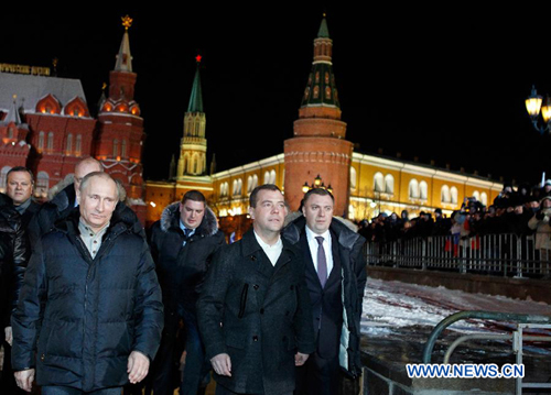 Putin announces victory in presidential election - Global Times
