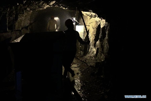 Gold mine in Linqu County,E China - Global Times