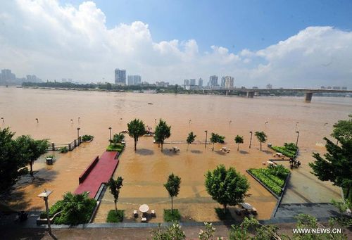 Typhoon Kai-Tak raises river water level in Guangxi - Global Times