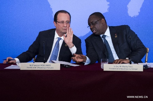 Africa-France summit press conference held in Paris - Global Times