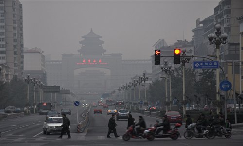 Yellow haze - Global Times