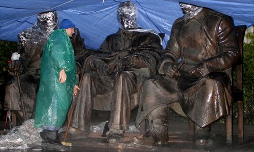 Cleaning up history - Global Times