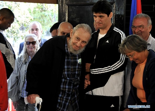 Cuban former leader Castro casts vote in general elections - Global Times