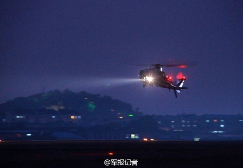 PLA stages night flight drill - Global Times