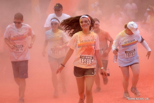 Color Run the happiest 5 km on the planet - Global Times