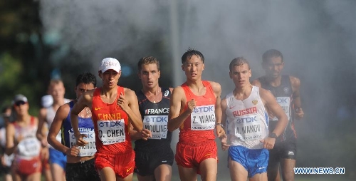 Chen Ding wins silver medal in men's 20km race walk at IAAF - Global Times