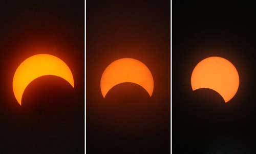 Annular solar eclipse seen in China - Global Times