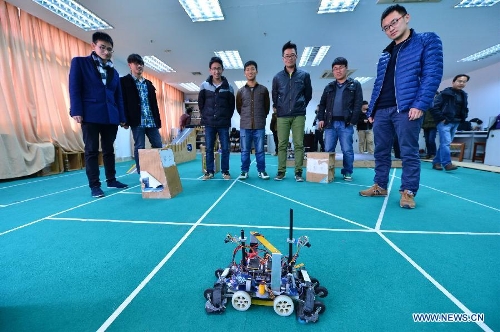Award-winning projects of China Robot Competition displayed - Global Times