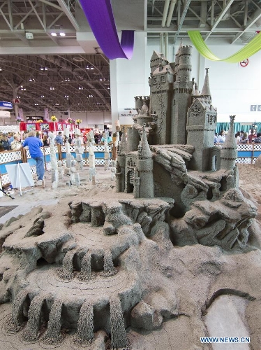 Sand Sculpting Competition held in Toronto - Global Times