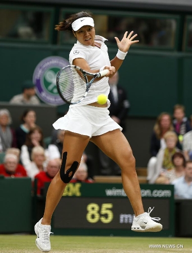 Li Na ousted by Radwanska at Wimbledon - Global Times