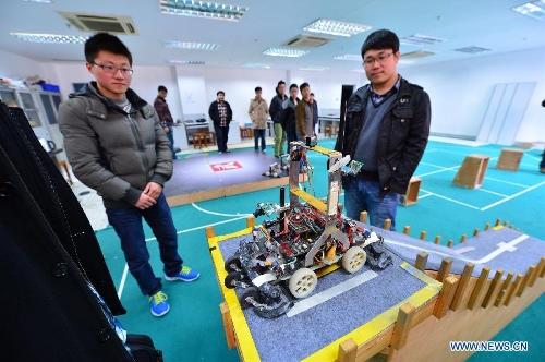 Award-winning projects of China Robot Competition displayed - Global Times