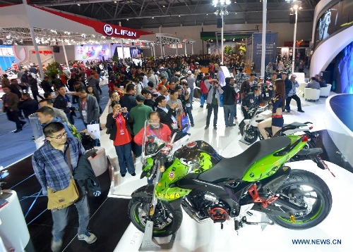 China Intl Motorcycle Trade Exhibition kicks off in SW China - Global Times