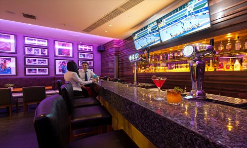 Upscale sports bar opens in time for World Cup - Global Times
