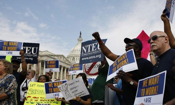 US House votes to approve back pay for furloughed govt workers - Global ...