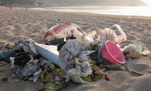 Trashing China's beaches - Global Times