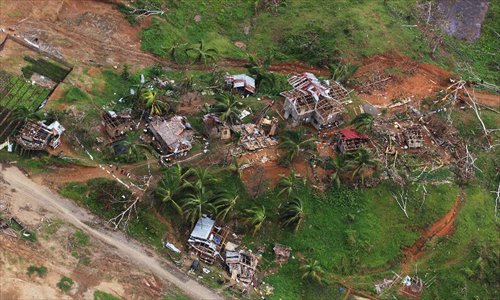 Aftermath of Typhoon Bopha in Philippines - Global Times