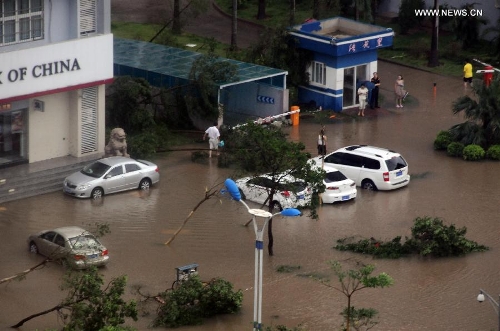 Super typhoon Rammasun hits China's Hainan - Global Times