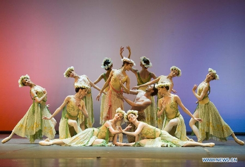 Germany's Berlin State Ballet rehearse for debut show in Beijing ...
